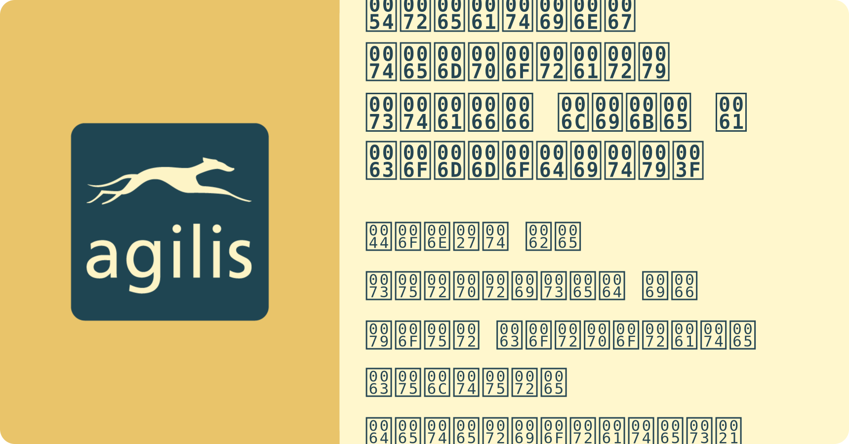 Temporary staff - a commodity? | AGILIS